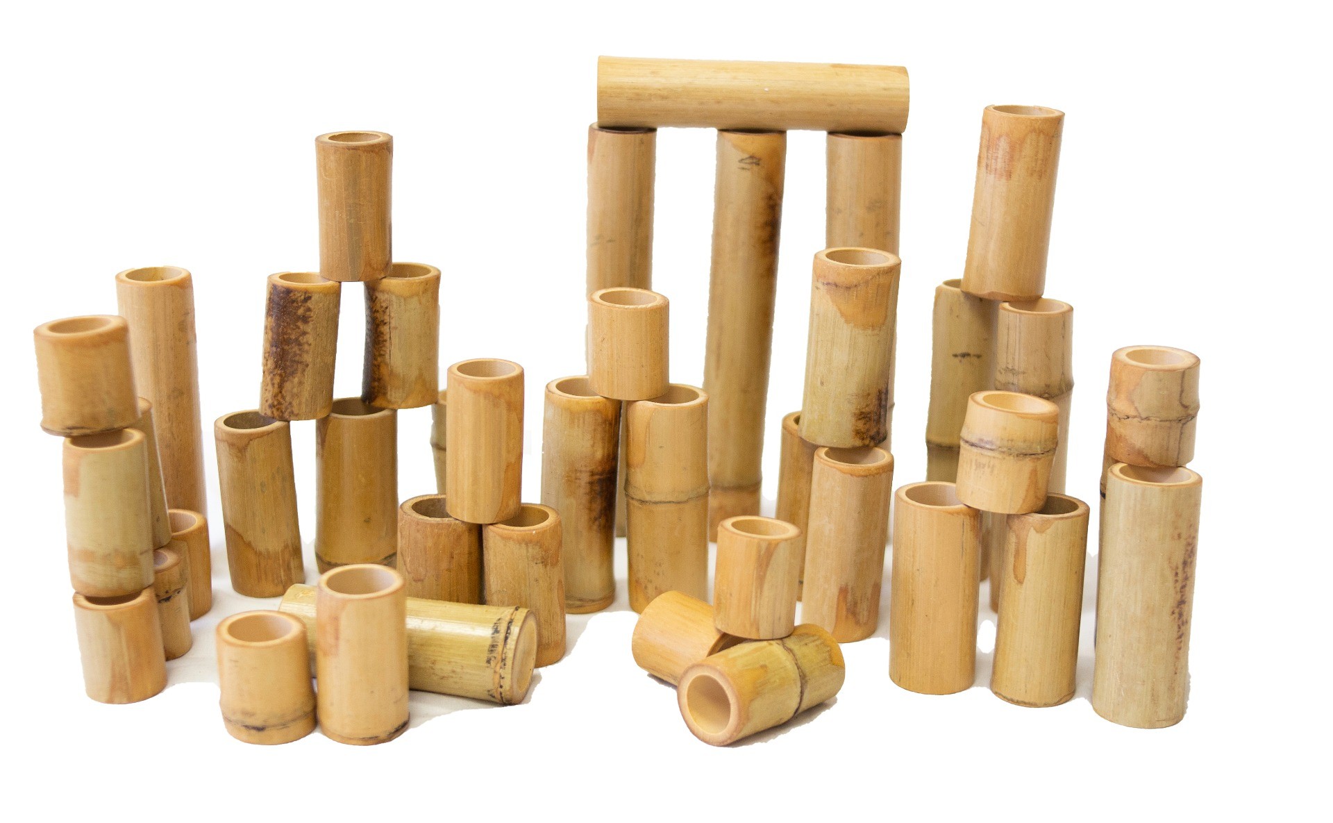 Shop Bamboo Counting and Building Set 40PCE Online