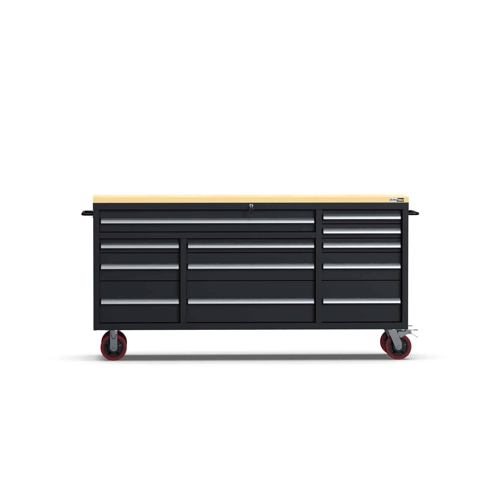 Shop UltraTools 1970mm x 500mm x 950mm Economy 72" 12 Drawers Mobile ...