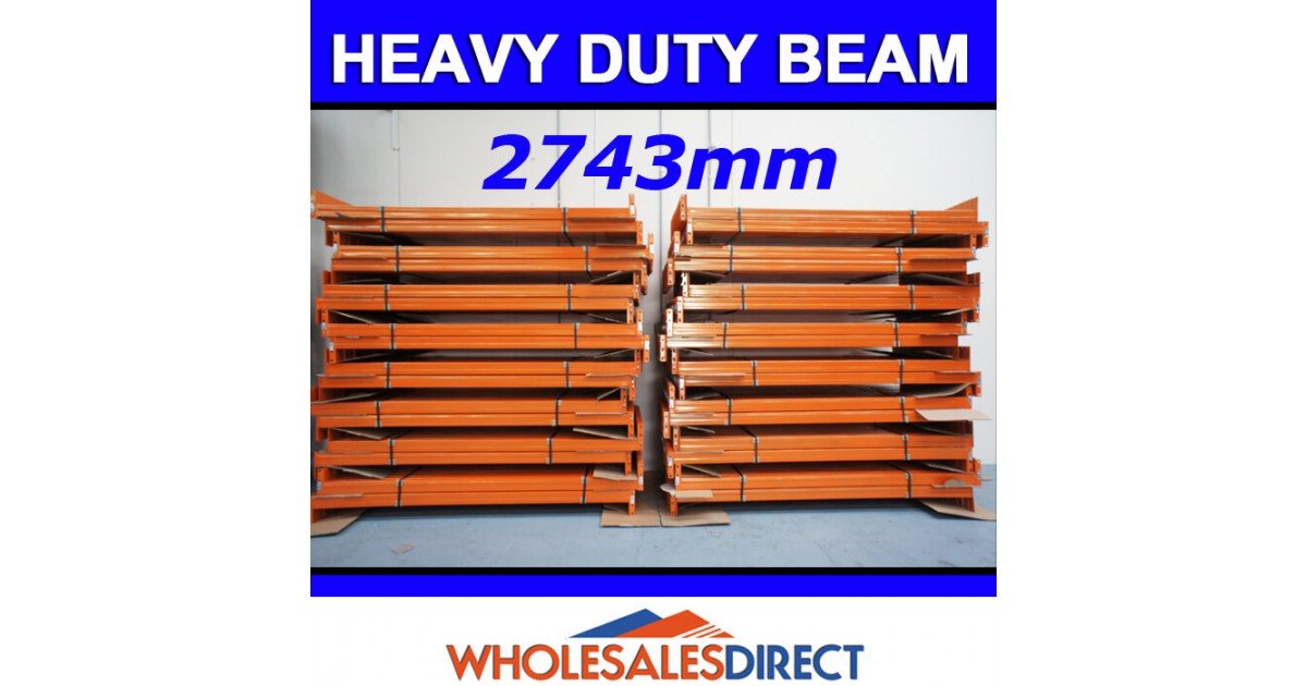 Shop Pallet Racking Beam 2743 x 100mm 2100kg Heavy Duty Online