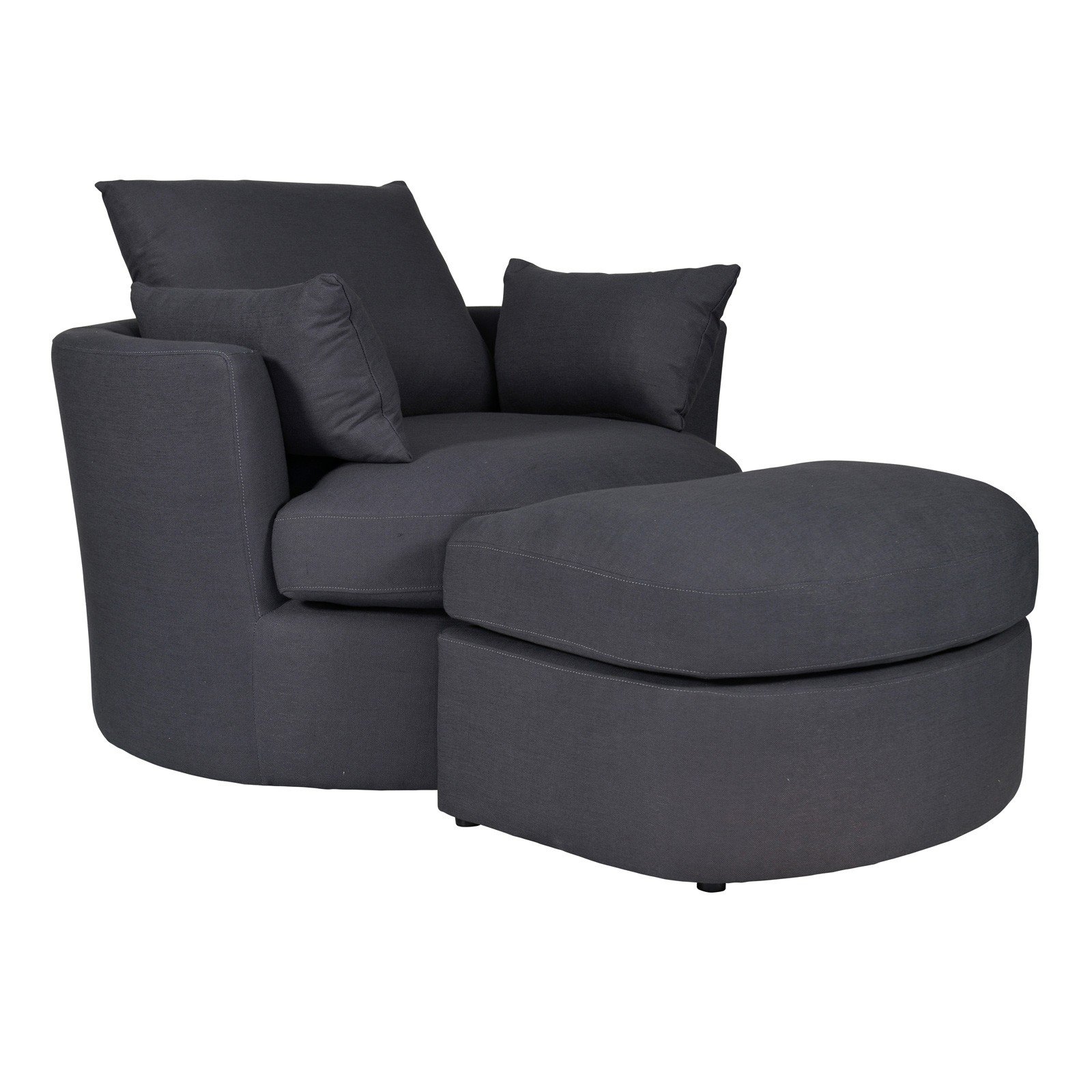 Shop Austin Linen Foot Stool Ottoman Online