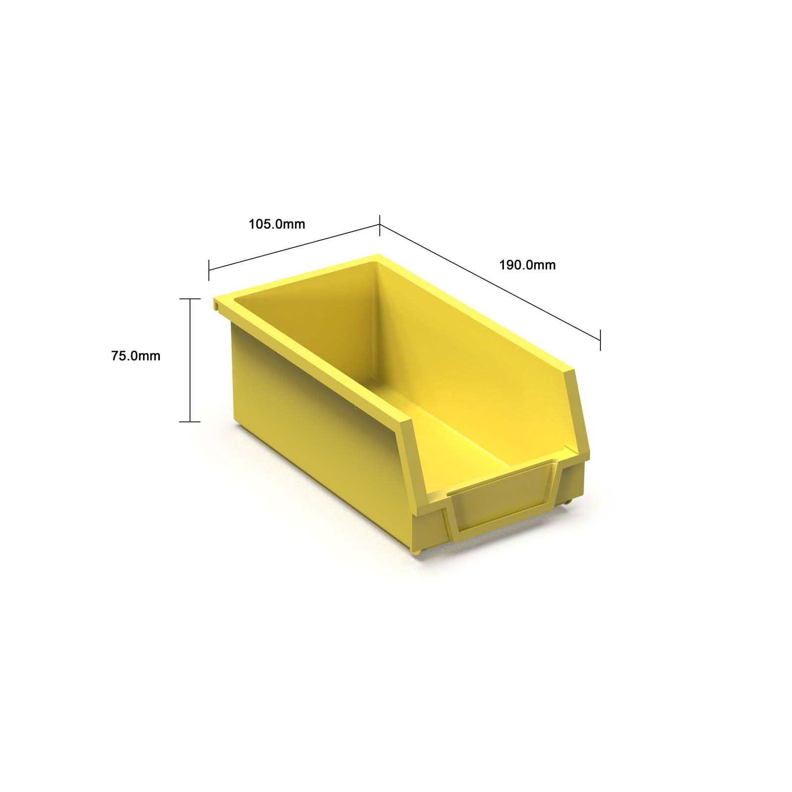 Shop Ultratools 20pcs Wall Mounted Plastic Storage Bins Garage Tool ...