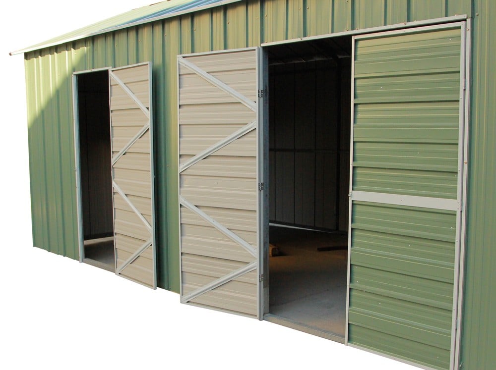 Shop Workshop Shed 6m X 3 6m X 3m Side Double Door PA Door EXTRA High