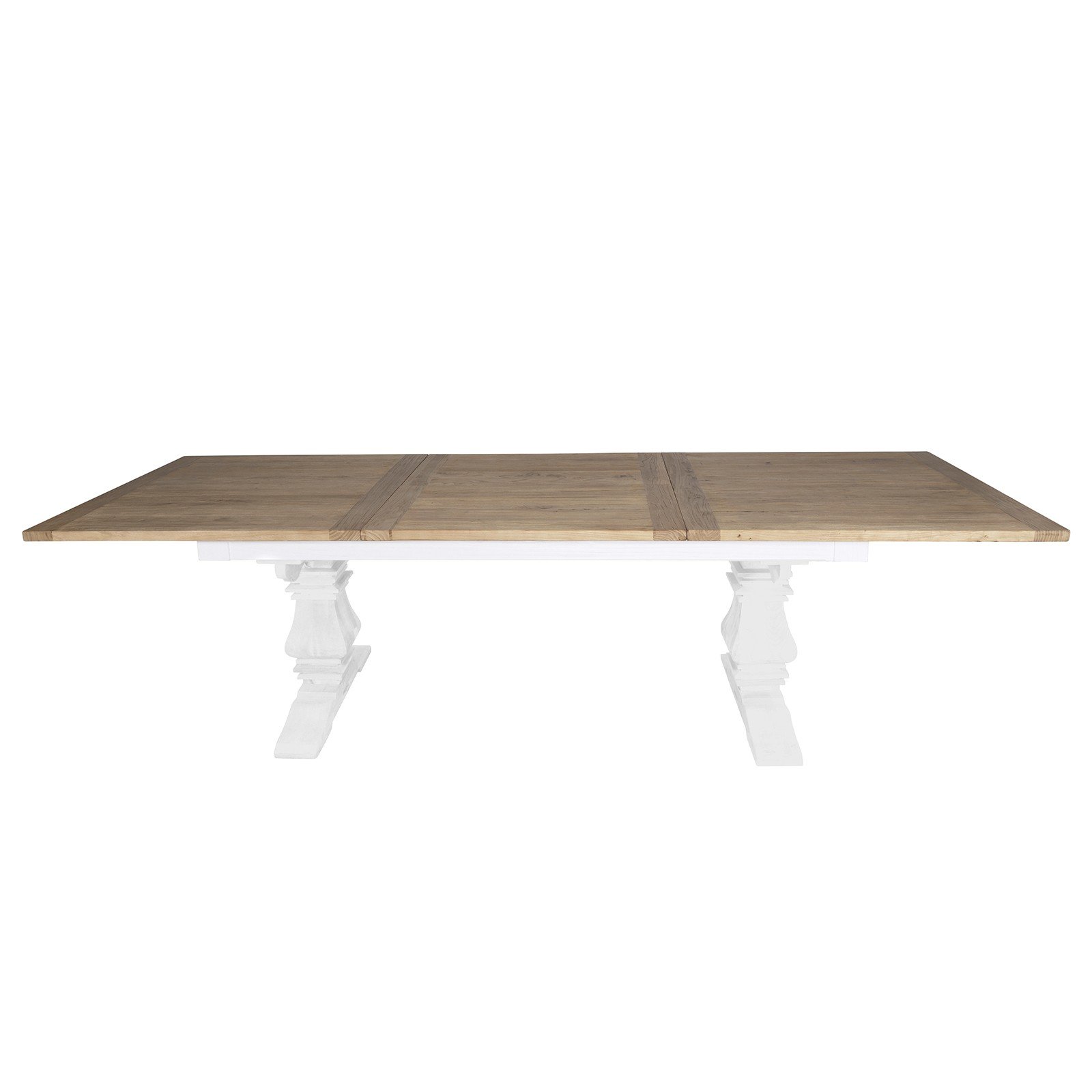 Shop Hamptons 220cm - 320cm Rectangle Extendable Dining Table with ...