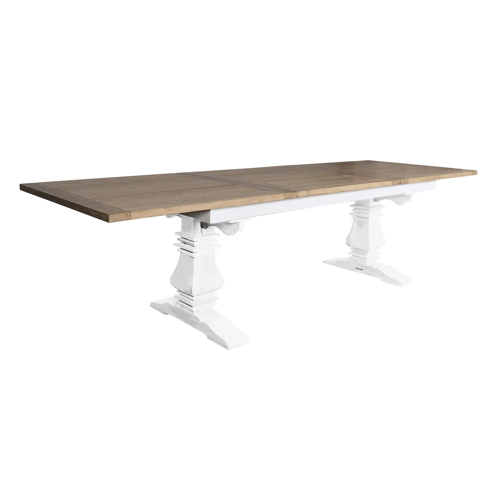 Shop Hamptons 220cm - 320cm Rectangle Extendable Dining Table with ...
