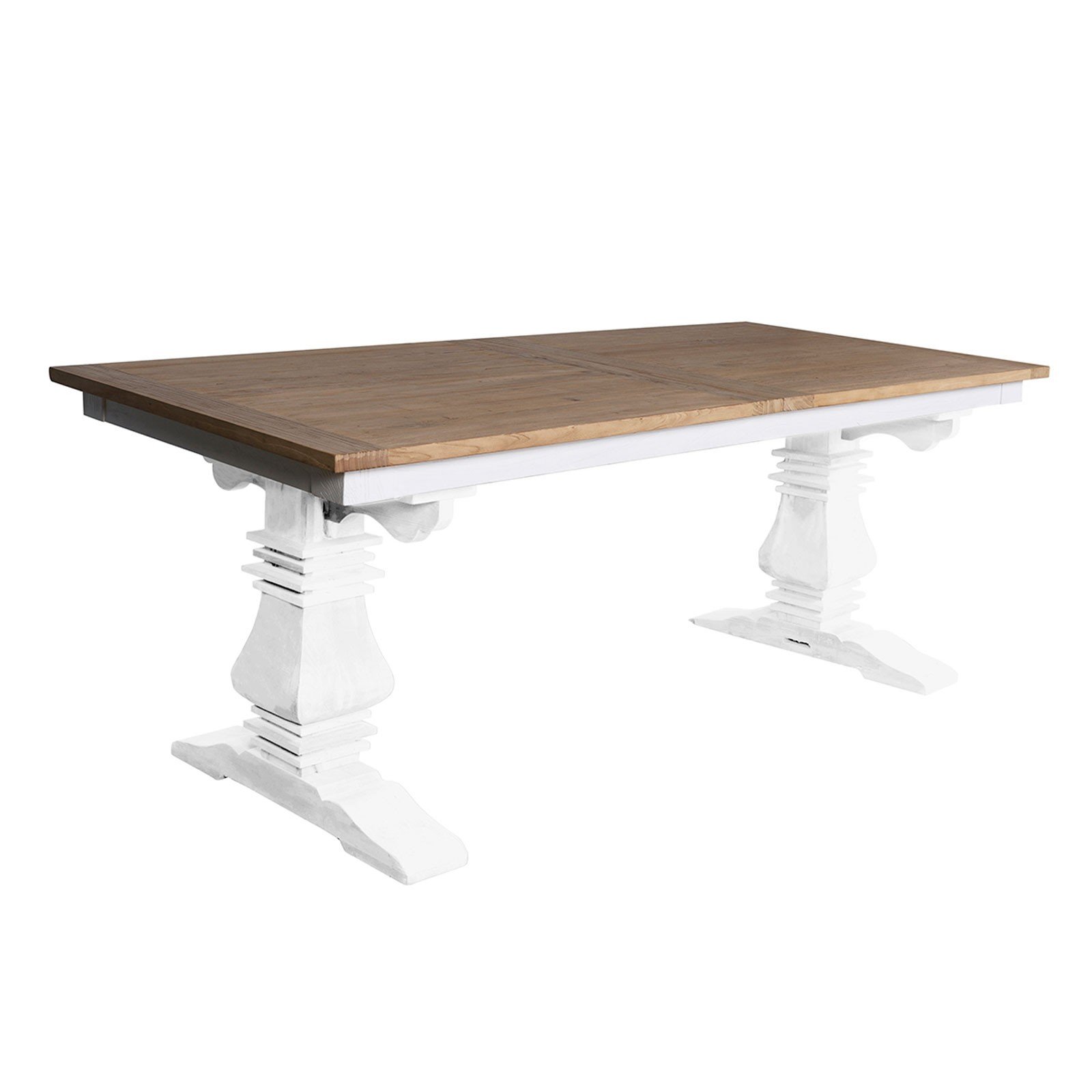 Shop Hamptons 220cm - 320cm Rectangle Extendable Dining Table with ...