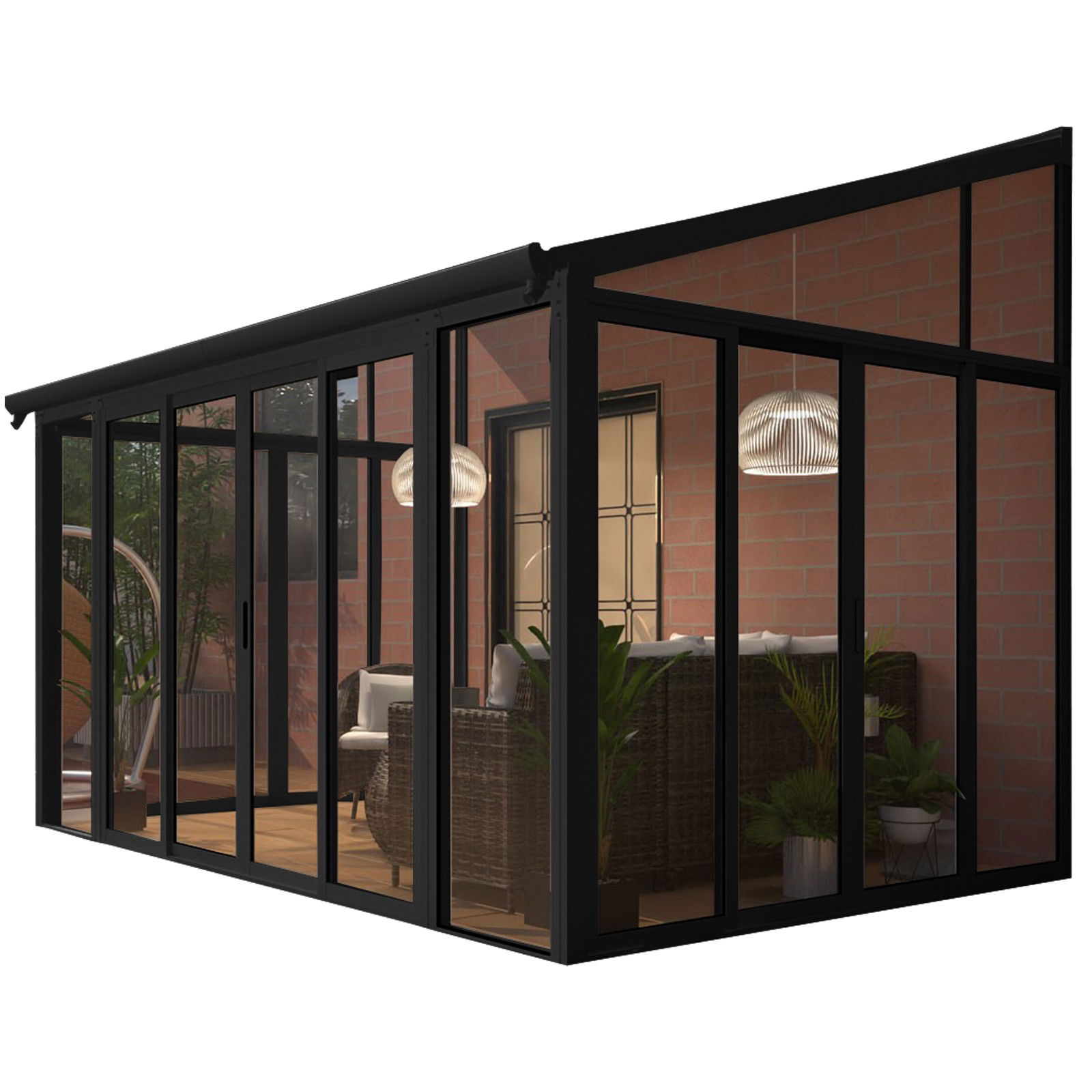 Shop DIY Aluminium Luxury Outdoor Sunroom Kit 10 x 14 ft Online