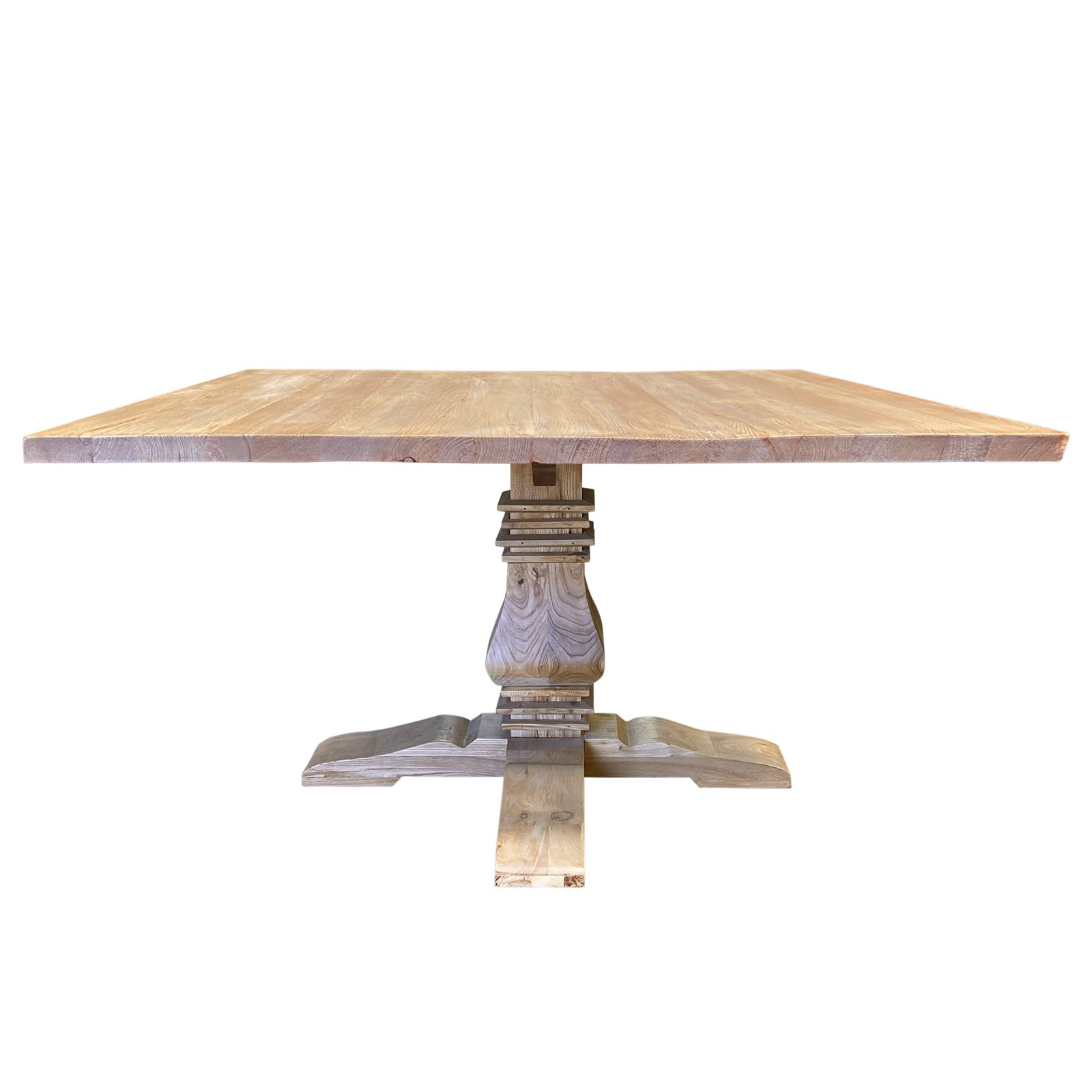 Shop French Provincial Chateau Pedestal Square Dining Table Online ...